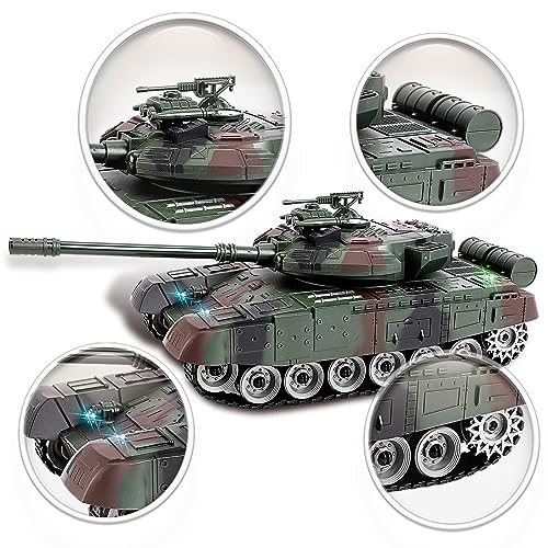 1:28 Scale RC Tank, 9-Channel Remote Control Tank - Scale Model Kits ...
