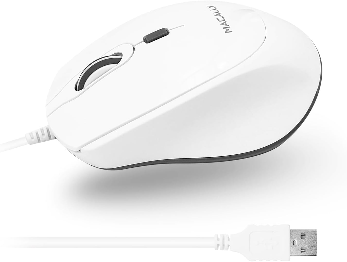 Amazon.com: Apple Mighty Mouse A1152 Wired USB (MB112LL/B) (Renewed ...