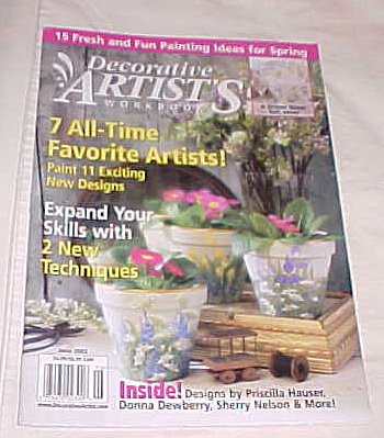 Decorative Artist's Workbook June 2002 (7 All-time Favorite Artists ...