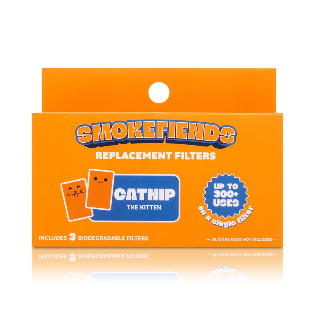 Amazon.com: Smoke Fiends 3 Pack Replacement Filters | Discreet HEPA ...