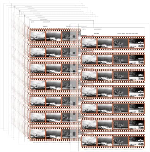 Amazon.com: Skybooly 100 Pcs 35-7b4 Film Negative Sleeves Negative Page ...