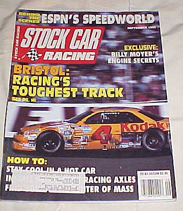 Stock Car Racing Magazine September 1993: Stock Car Racing: Amazon.com ...