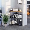 Amazon.com: EasyCom Corner Printer Stand with Charging Station ...