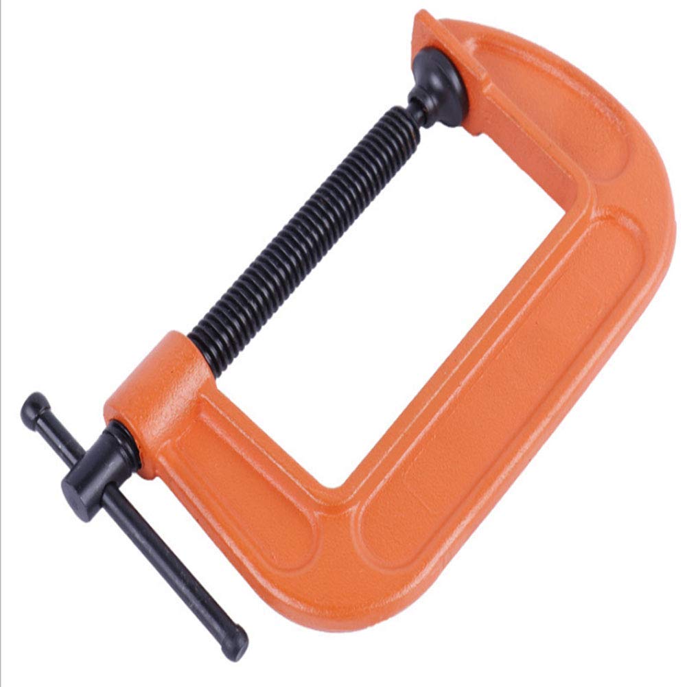 Heavy Duty 1 Mini C Clamp Malleable Steel C Clamp | Desertcart INDIA
