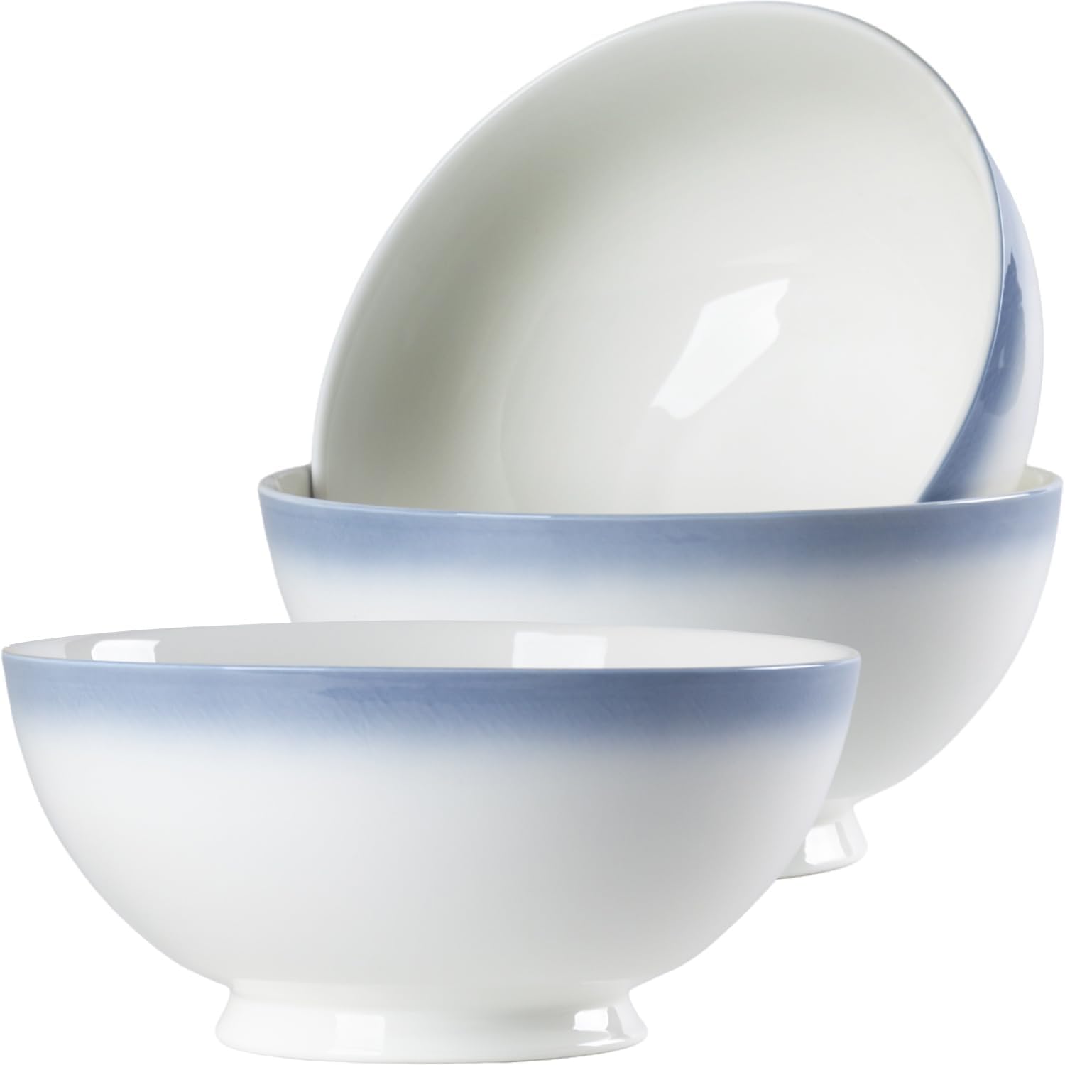 Amazon.com: SYJAN HOME Ceramic Ramen Bowls - 24 oz Soup Bowls Set of 4 ...