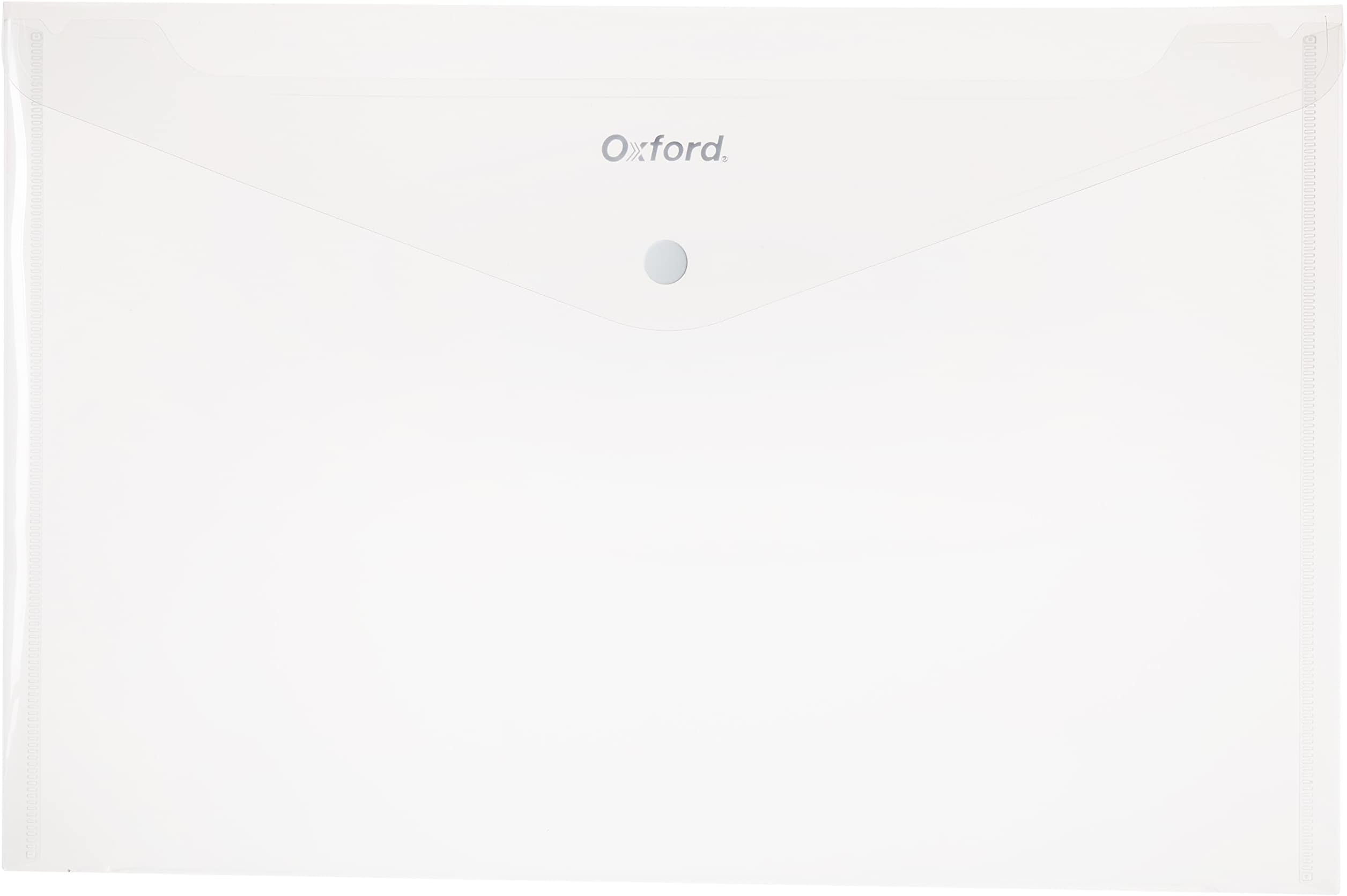 Oxford F454B Sobre Portadocumentos Horizontal Polipropileno con Broche ...
