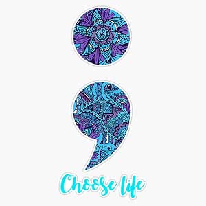 Amazon.com: Choose Life Suicide Prevention Awareness Month Sticker ...