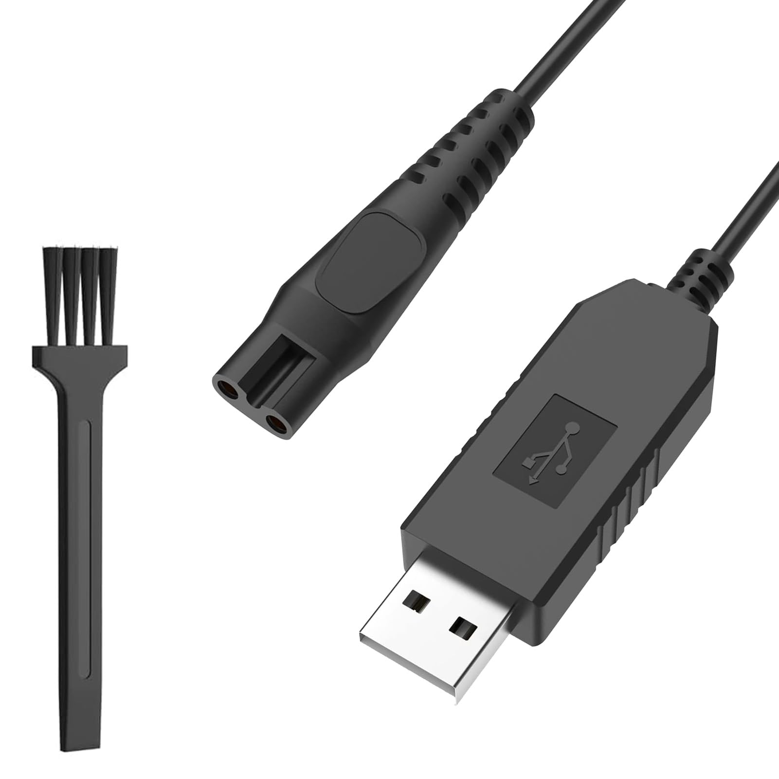 15V Shaver Charger Cable, USB One Blade Charger QP6650 Compatible with ...