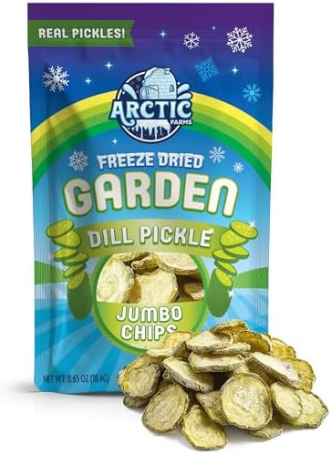Amazon.com : Arctic Farms Freeze Dried Kosher Dill Pickle Jumbo Chips ...