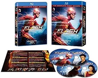 Amazon.co.jp: The Flash First Season Complete Box (Set of 4) Blu-ray ...