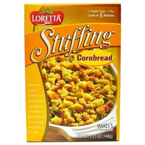 Amazon.com : Ddi Loretta Cornbread Stuffing Mix(Pack Of 12) : Grocery ...