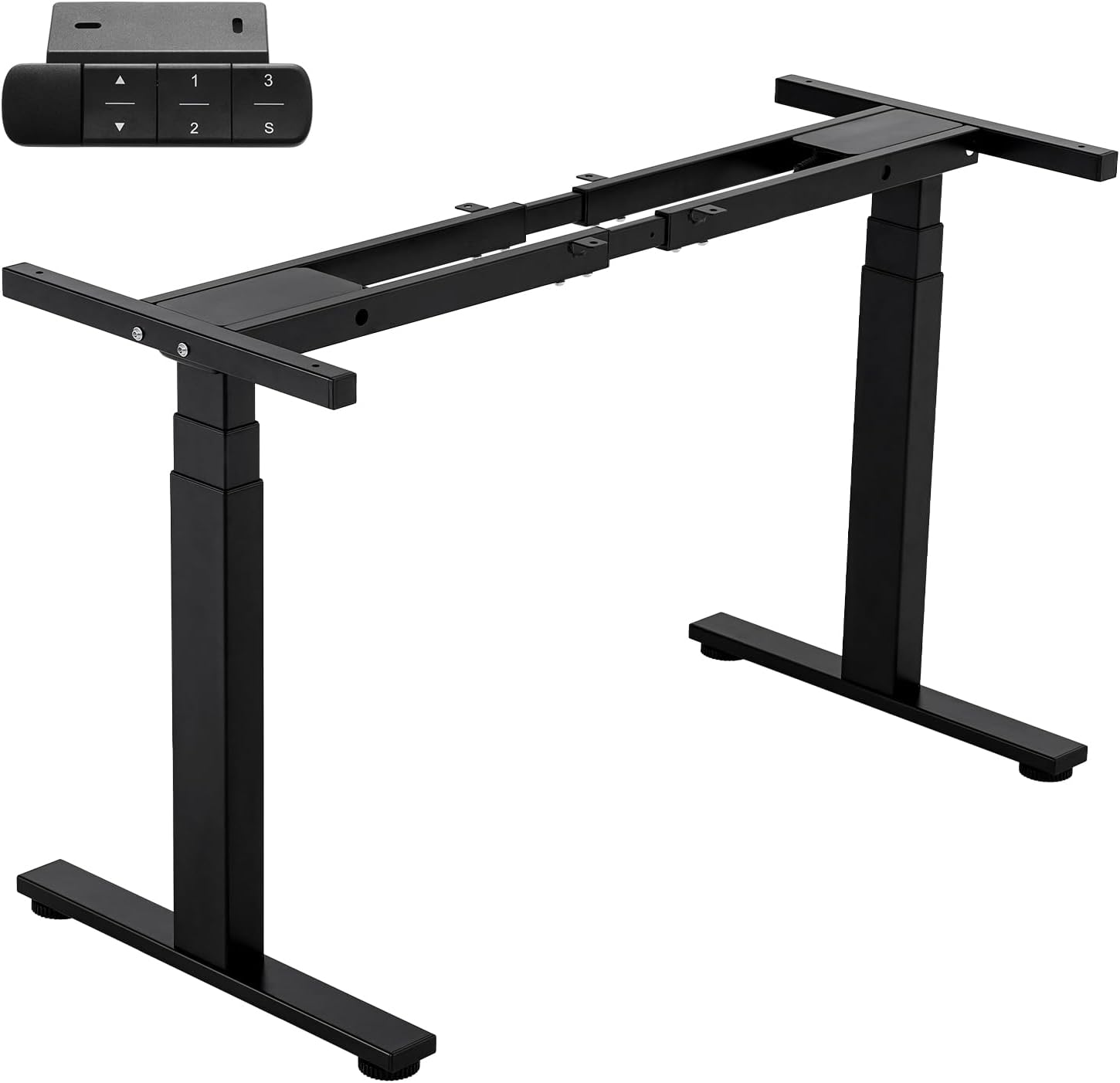 Amazon.com: TOPSKY Dual Motor 3 Stage Electric Adjustable Standing Desk ...