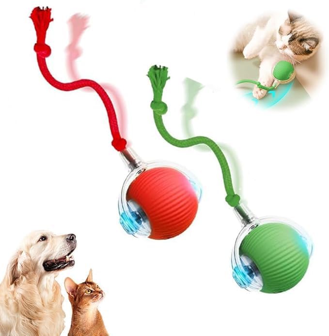 2025 New Interactive Rolling Dog Ball, Self Rolling Dog Ball ...