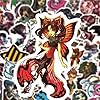 Amazon.com: Monster High Stickers Pack, 50Pcs Anime Vinyl Waterproof ...