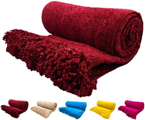 Fashion Throw Sofa Throws for 3 Seater | Soft Chenille Sofa Throw ...