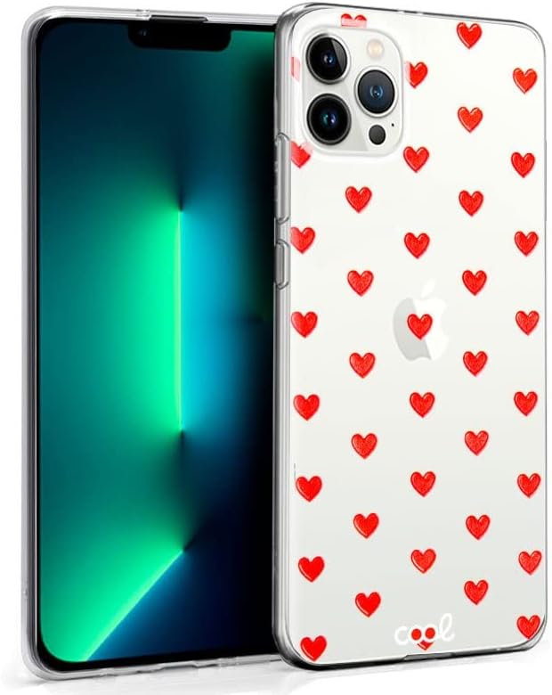 Cool Case for iPhone 13 Pro Drawings Hearts – BigaMart