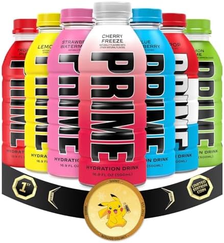 Amazon.com : NEW FLAVOR! Prime Hydration Drink Variety Pack - 16.9 fl ...