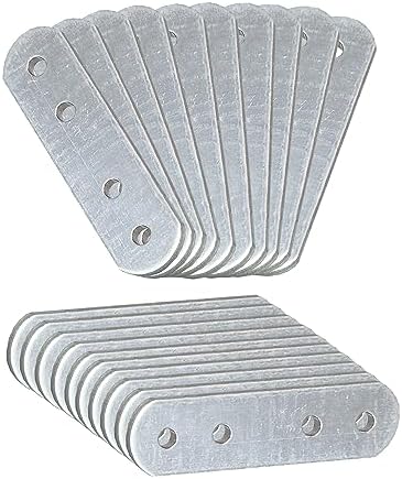 OMIdeas 20 x Connecting Plates (60 x 16 x 1.5) Straight Repair Joining ...