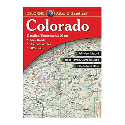 Colorado Atlas & Gazetteer: DeLorme Mapping: 9780899332888: Amazon.com ...