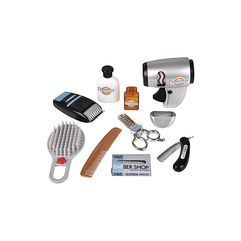 Barber Supplies Pretend Play Set - Forest & Twelfth Barber Equipment ...