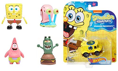 Buy Gross Wheels Spongebob Character Car Trucks Squarepants Bundle ...