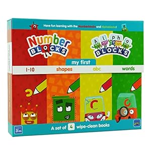 Numberblocks and Alphablocks Lift-the-Flap 5-Book Box Set (Numberblocks ...