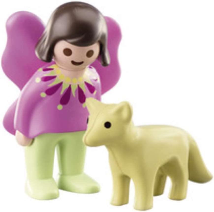 Amazon.com: Playmobil Fairy Friend with Fox 70403 1.2.3 for Young Kids ...