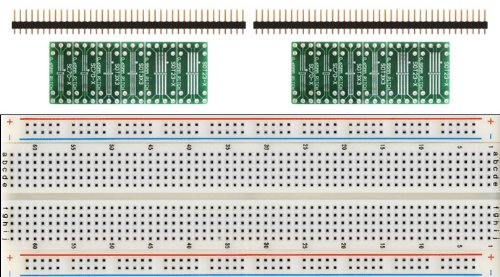 Schmartboard 2 Pack ofSchmartBoard|ez SOT 23 & SC70 SMT to DIP Adapter ...