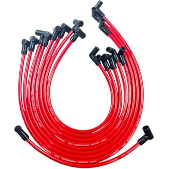 Amazon.com: LLANNDER 10mm High Performance Spark Plug Wire Set ...
