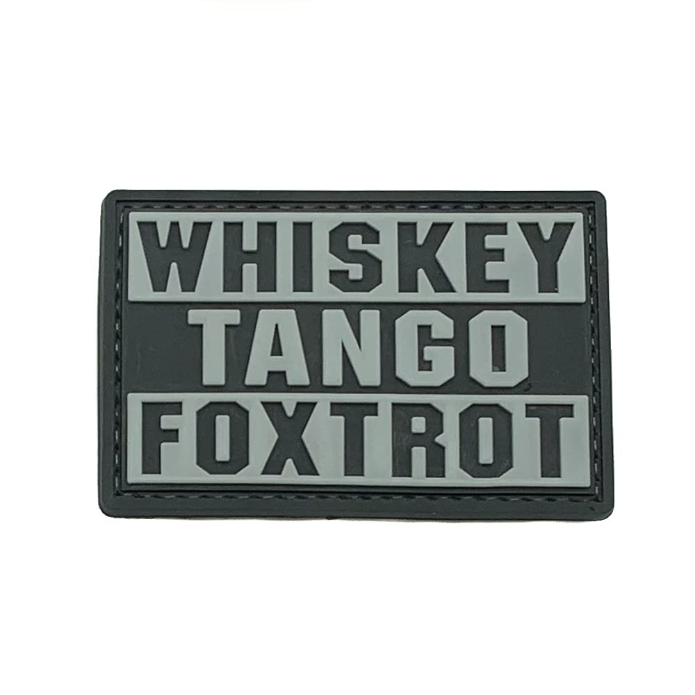 Snapklik.com : Shellback Tactical Whiskey Tango Foxtrot PVC Patch