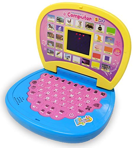 PTV Educational Laptop for Kids ABC and 123 Learning Kids Laptop with ...