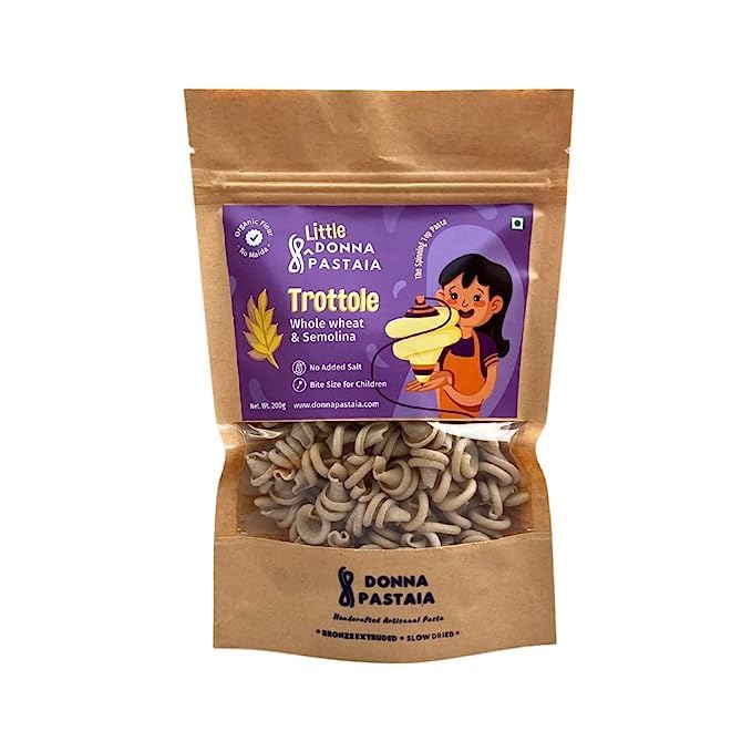 Donna Pastaia Artisanal Kids Wholewheat Trottole Mini Pasta | Fun ...
