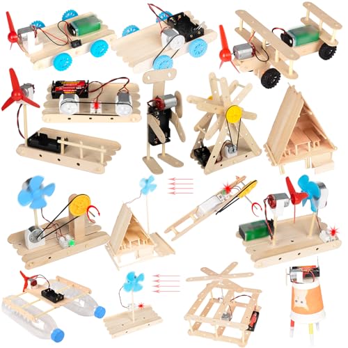 Snapklik.com : EUDAX 465PCS DC Motor Kit STEM Mini Electric Motor Kit ...