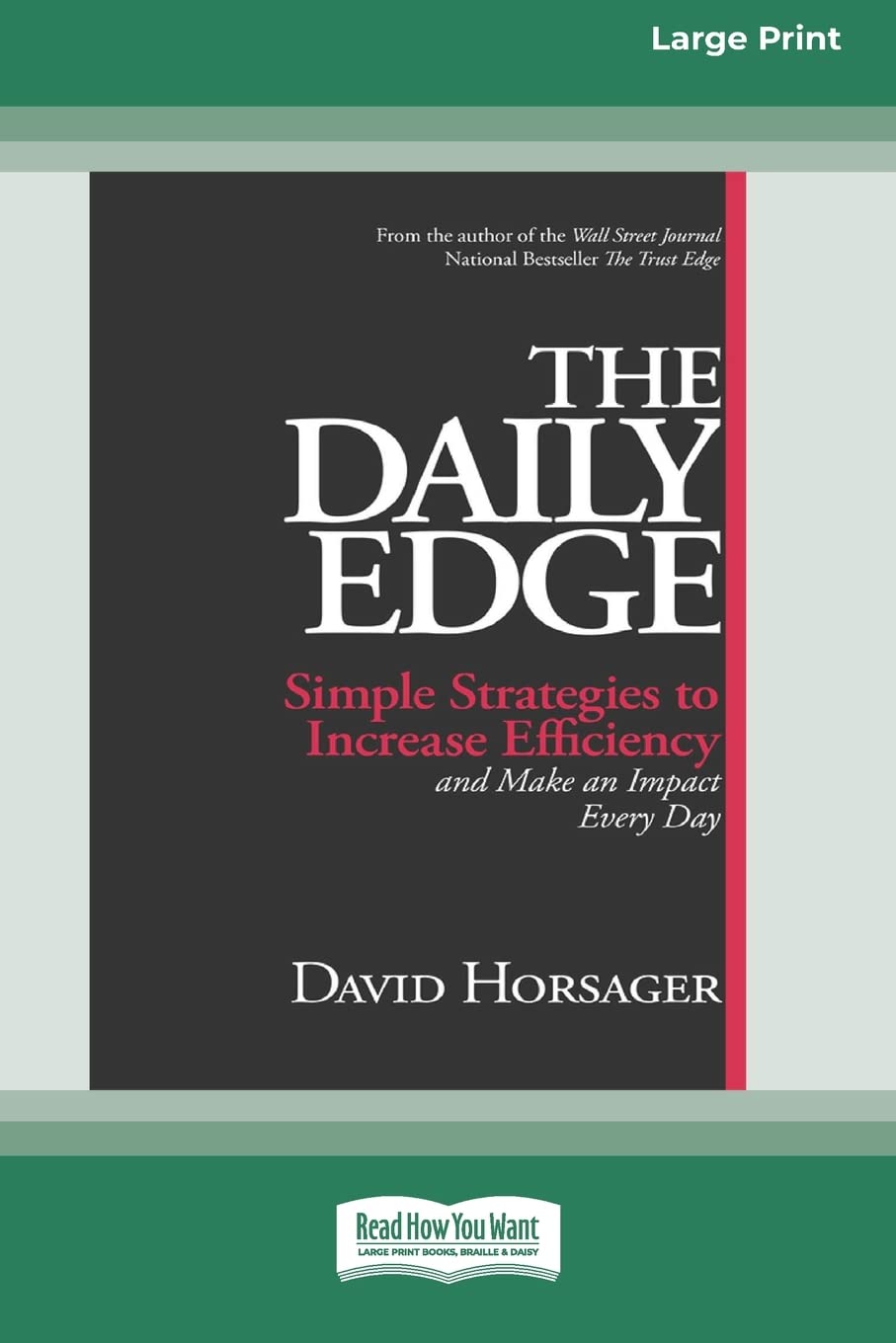 The Daily Edge: Simple Strategies to Increase Efficiency and Make an ...
