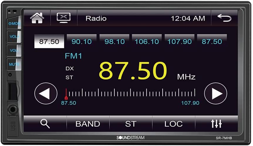 Amazon.com: Soundstream VRN-DD7HB Double DIN Bluetooth In-Dash Car ...