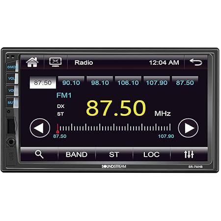 Amazon.com: Soundstream SR-7MHB | 7 Inch Double Din Car Stereo, 2 Din ...