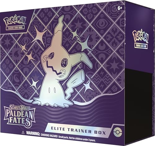 POKEMON TCG: SCARLET AND VIOLET: PALDEAN FATES: ELITE TRAINER BOX ...