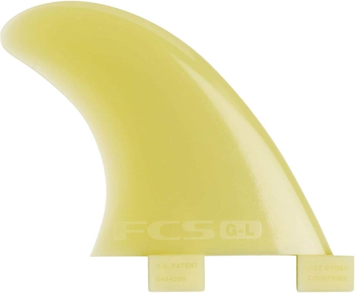 Amazon.com : Flexible Natural Glass Side Fins by FCS : Surfboard Fins ...