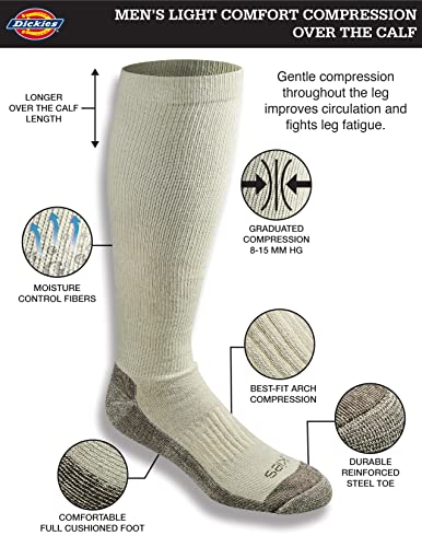 Snapklik.com : Dickies Mens Light Comfort Compression Over-The-Calf ...