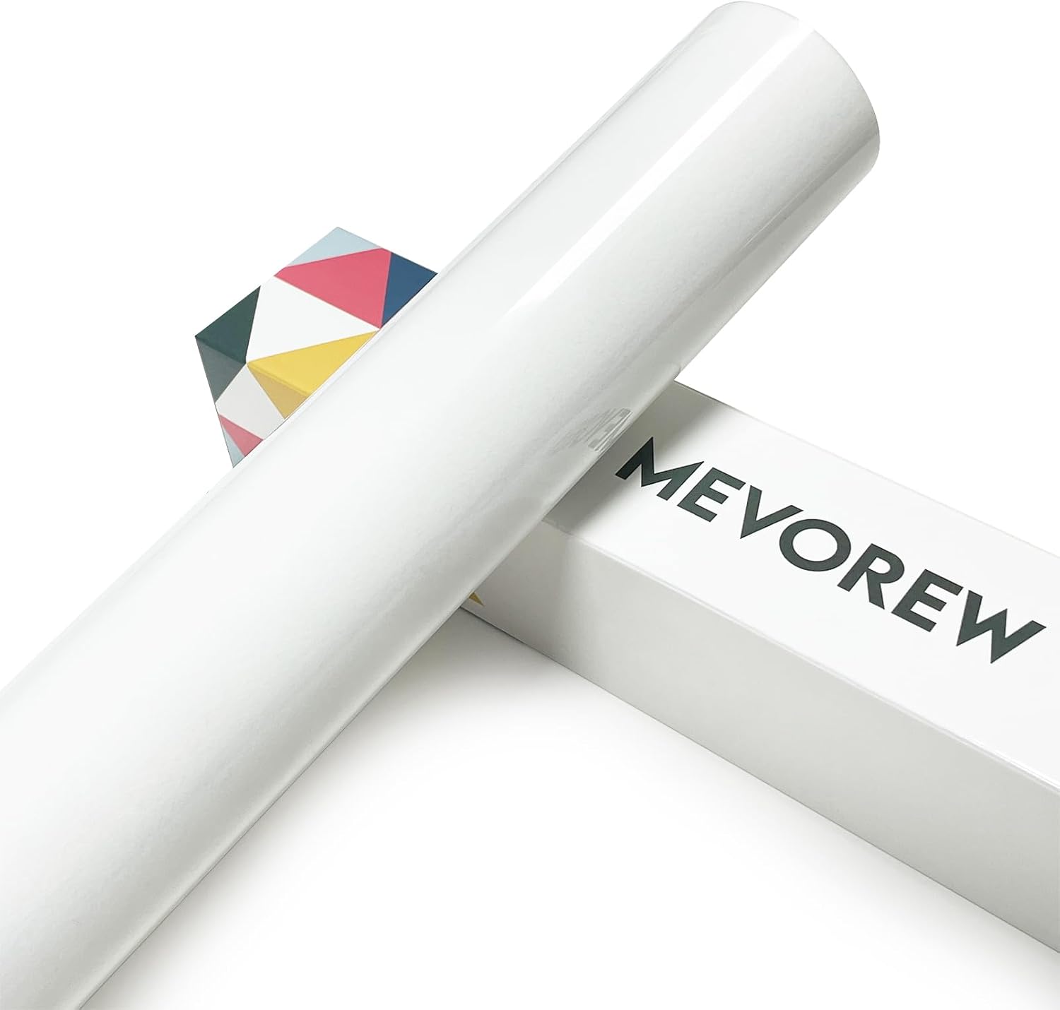 Amazon.com: MEVOREW White Flocked HTV Heat Transfer Vinyl 12" x 6Ft ...