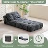Amazon.com: HIGOGOGO Folding Couch Sofa Bed, Convertible Sleeper Chair ...