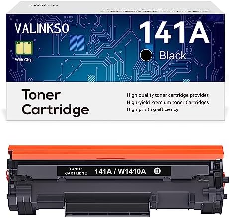 Amazon.com: Valinkso 141A W1410A Black Toner Cartridge (with Chip ...