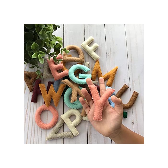 Buy Alphabet/Numeric Numbers /Felt Numbers/ Educational Game/ Preschool ...