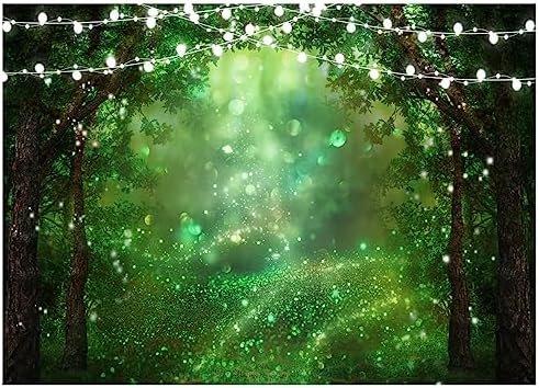 AIIKES 10x8FT Spring Enchanted Garden Backdrop Fairy Wonderland ...