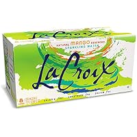Amazon.com: LaCroix Sparkling Water, Mango, Naturally Essenced, 0 ...