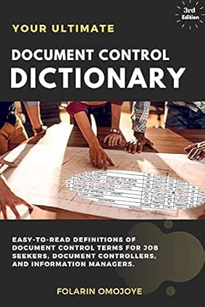 Amazon.com: Document Control Dictionary: Easy-to-Read Definitions of ...