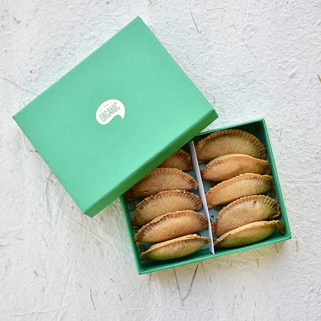 I Say Organic - Baked Gujiya | Vegan Baked Gujiya | Coconut Gujia | Dry ...