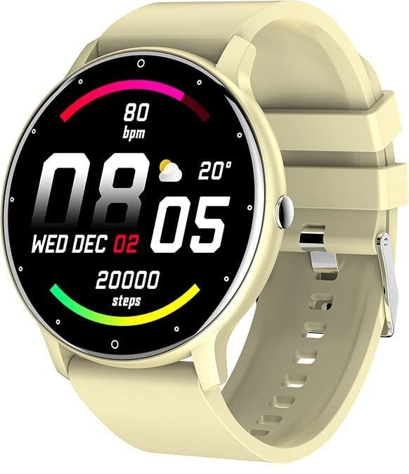 IMPEDANCE Flex Round Dial Smart Watch with Bluetooth Calling, Multiple ...