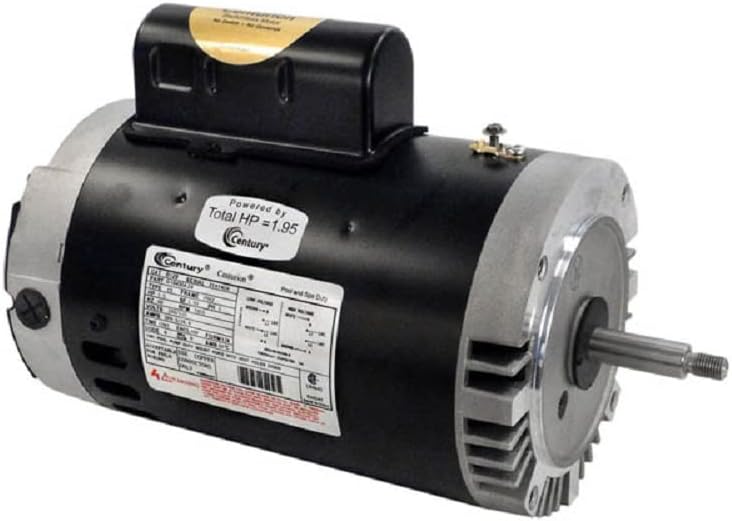 A.O. Smith Magnatek Threaded Shaft FR 1.5 HP Motor B129 User Manual