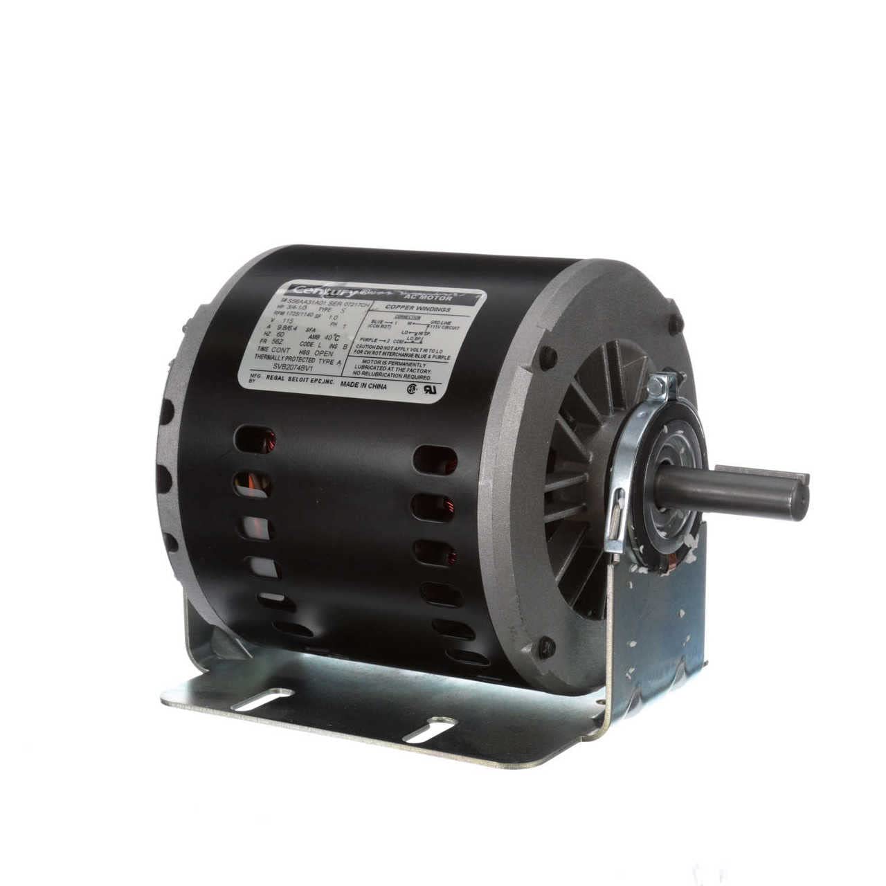 Evaporative Cooler Motor, 115V, Cradle: Electric Fan Motors: Amazon.com ...